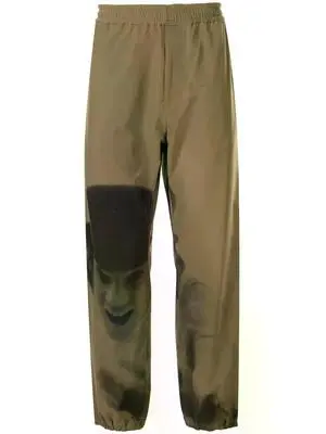 Undercover A Clockwork Orange Print Track Pants - Green