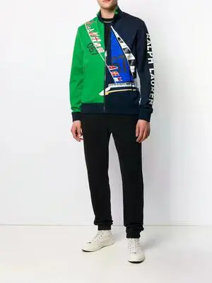Ralph Lauren Purple Label Printed Zip Jacket