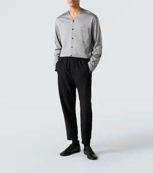 Giorgio Armani Gaufre Straight Pants