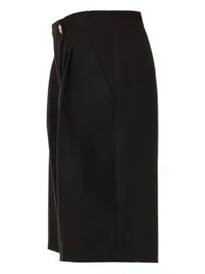 Just Cavalli Pleated Button Shorts