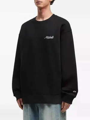 Alpha Industries Crew-neck Sweatshirt - Black