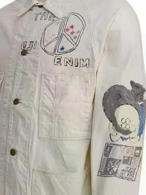 Kapital Graphic-print Shirt Jacket