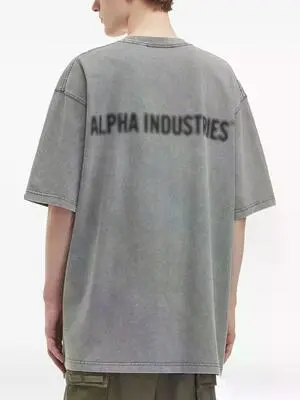 Alpha Industries Logo-patch Embroidered T-shirt