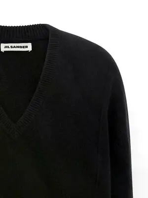 JIL SANDER V-neck Long Sleeve Sweater