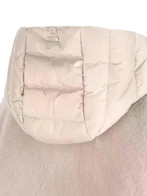 Herno Quilted-panel Faux-fur Jacket - Neutrals
