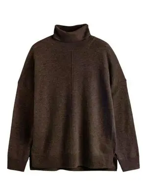Chinti & Parker Wool Blend Roll Neck Sweater