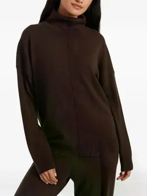 Chinti & Parker Wool Blend Roll Neck Sweater