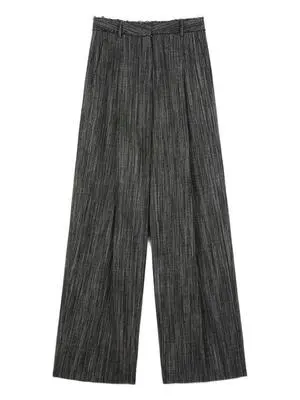 Ports 1961 Pleated Trousers - Grey