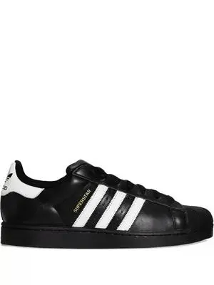 Adidas Superstar Ii Leather Sneakers - Black
