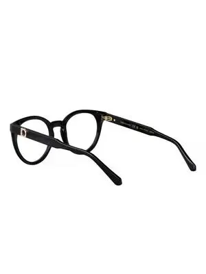 FERRAGAMO Round Frame Glasses