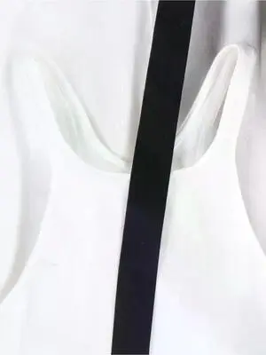 Rick Owens Ribbed Racer Tank Top