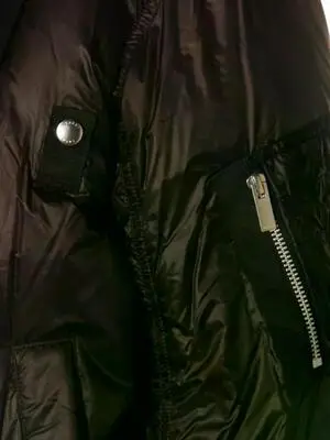 Sacai Double-breasted Wool Panel Puffer Jacket