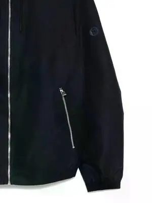 BOSS Water-repellent Zip-up Hooded Jacket