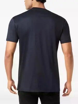 Philipp Plein Logo-appliqué V-neck T-shirt