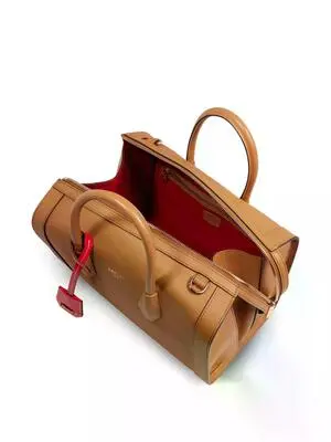 LANCEL Leather Top-handle Tote Bag