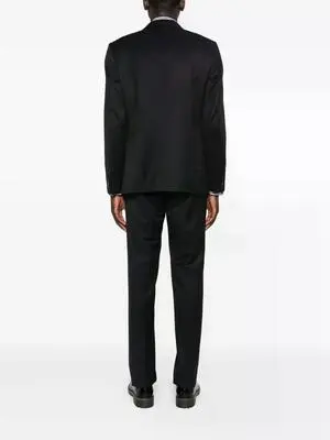 Zegna Button Suit - Black