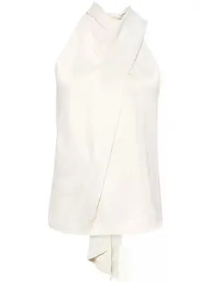 MARQUES' ALMEIDA Draped Halterneck Top
