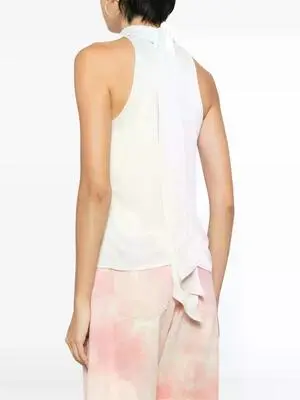 MARQUES' ALMEIDA Draped Halterneck Top