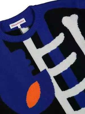 WALTER VAN BEIRENDONCK Skeleton Detail Jumper