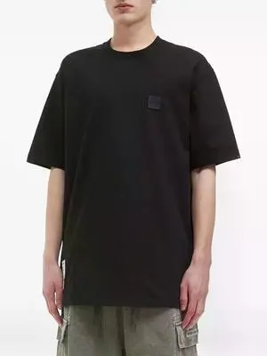 Alpha Industries Logo-detail Crew-neck T-shirt - Black