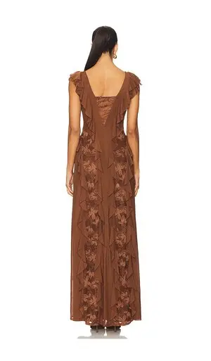 AFRM Trista Dress - Brown