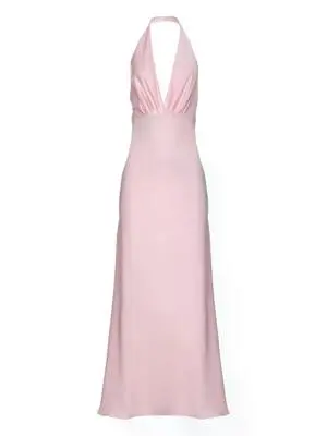 IL VOLO Belle Halterneck Draped Dress