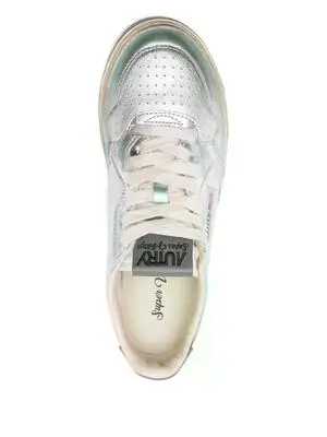AUTRY Medalist Low Top Sneakers - Silver
