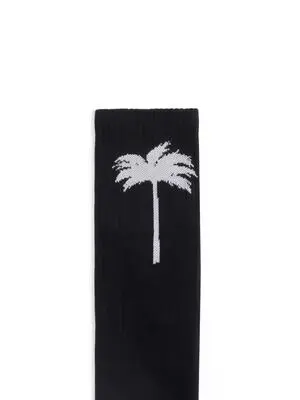 Palm Angels Palm Tree Crew Socks
