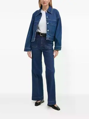 IVY OAK Patch Pocket Denim Jacket