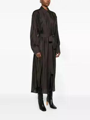 FRENKEN Belted Shirt Dress