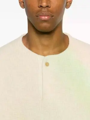 Fear Of God Waffle Knit Button-front Sweater