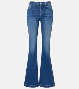 Ag Tropea High-rise Flare Jeans - Blue