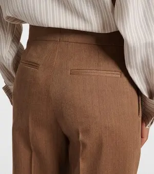 FFORME High-rise Virgin Wool Wide-leg Trousers