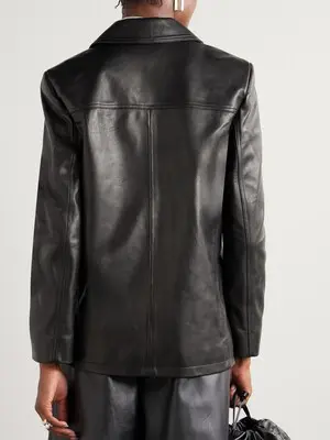 NILI LOTAN Brett Leather Jacket