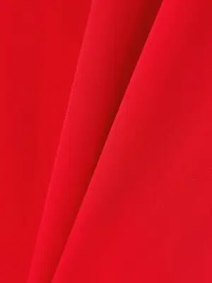 Stella McCartney Open-back Crepe Gown - Red