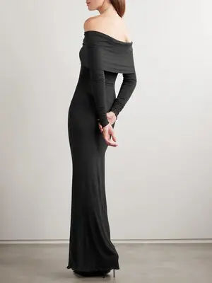 SKIMS Off-the-shoulder Maxi Dress
