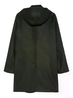KIRED Hooded Flap-pocket Coat