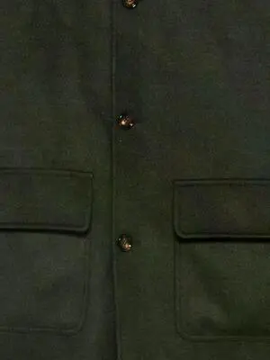 KIRED Hooded Flap-pocket Coat