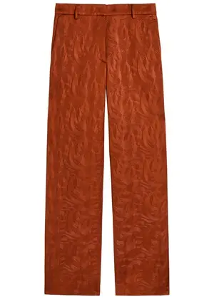 Dries Van Noten Paxy Jacquard Neoprene Trousers