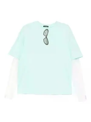 GROUND ZERO Printed T-shirt - Green
