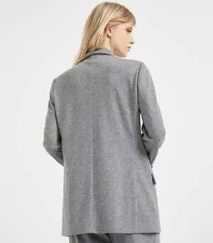 Brunello Cucinelli Cashmere Jersey Single-breasted Blazer
