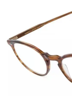 Garrett Leight Morningside Round-frame Optical Glasses