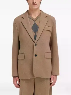 FERRAGAMO Single-breasted Flap-pocket Blazer