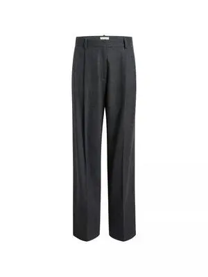 Khaite Wool Straight-leg Trousers