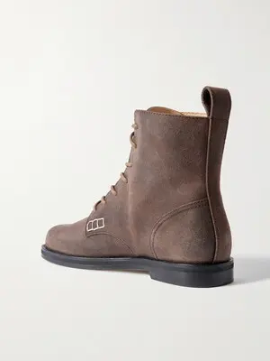 JW Anderson Suede Combat Boots