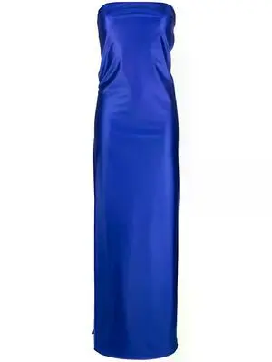 Heron Preston Strapless Dress With Carabiner Detail