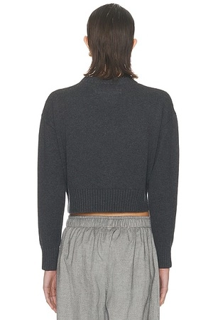 Enza Costa Chunky Cotton Cashmere Sweater