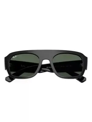 Ray-ban Shield Frame Tinted Sunglasses - Black
