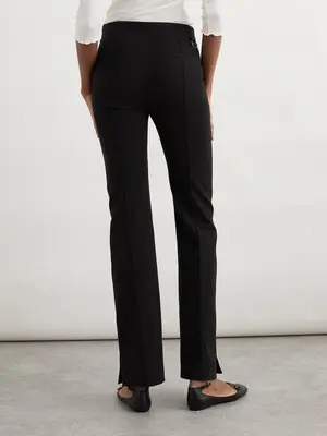 Chloé Cotton-blend Straight-leg Pants
