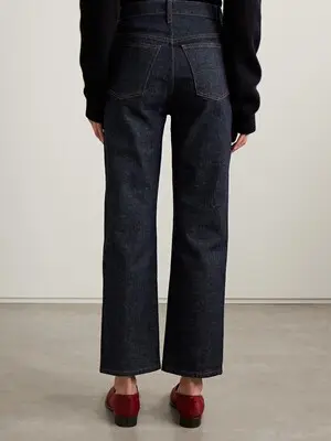 Khaite Abigail High-rise Straight-leg Jeans